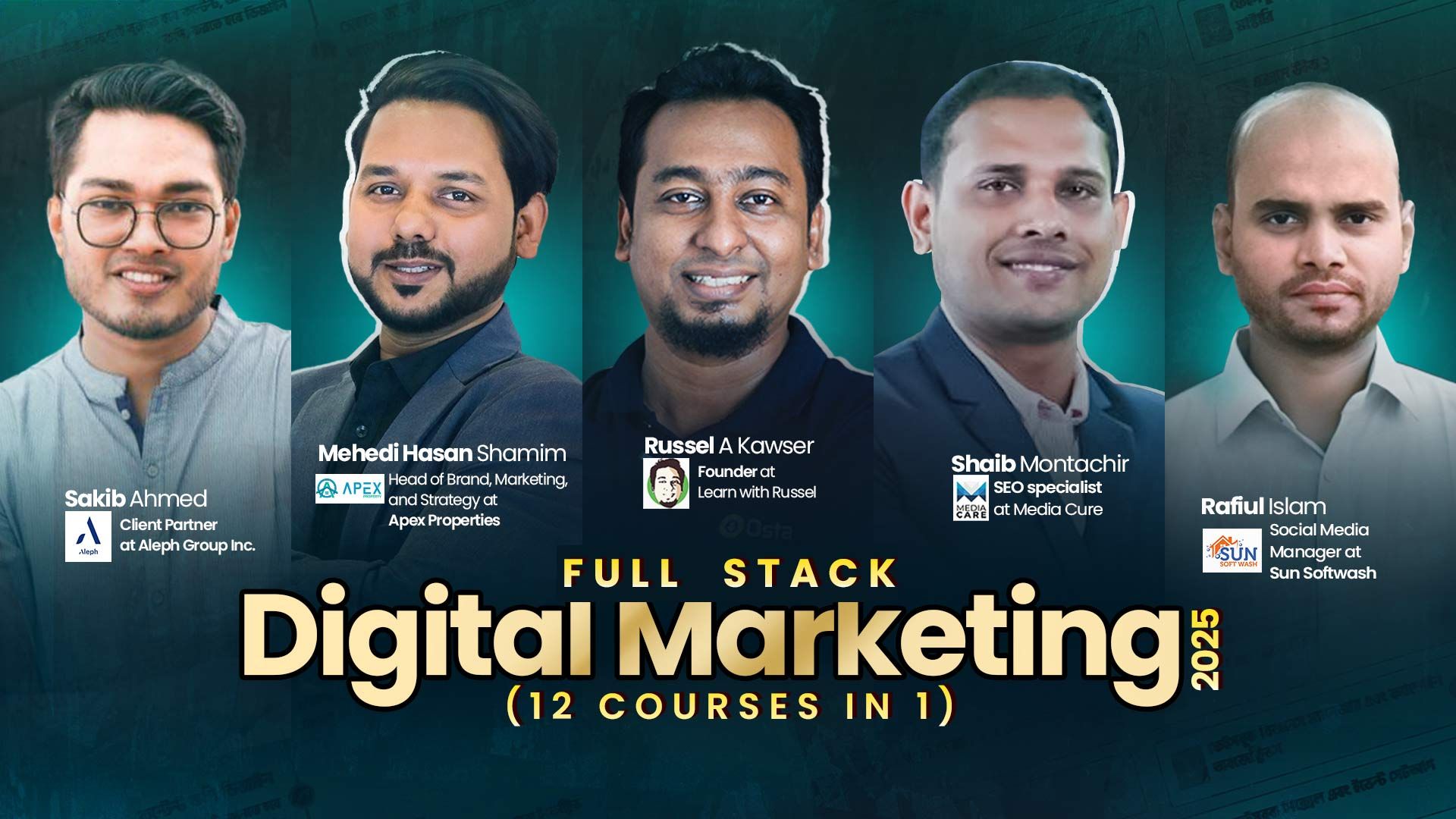Full Stack Digital Marketing 2025 (12 Courses in 1) | Ostad
